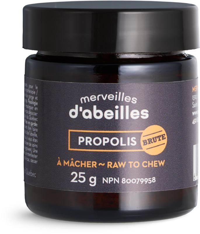 Propolis brut à mâcher 25g liquidation